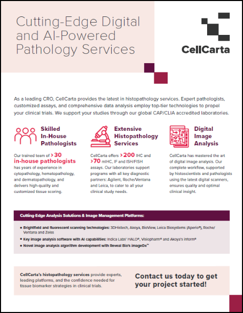 Cutting-Edge Digital and AI-Powered Pathology Services | CellCarta