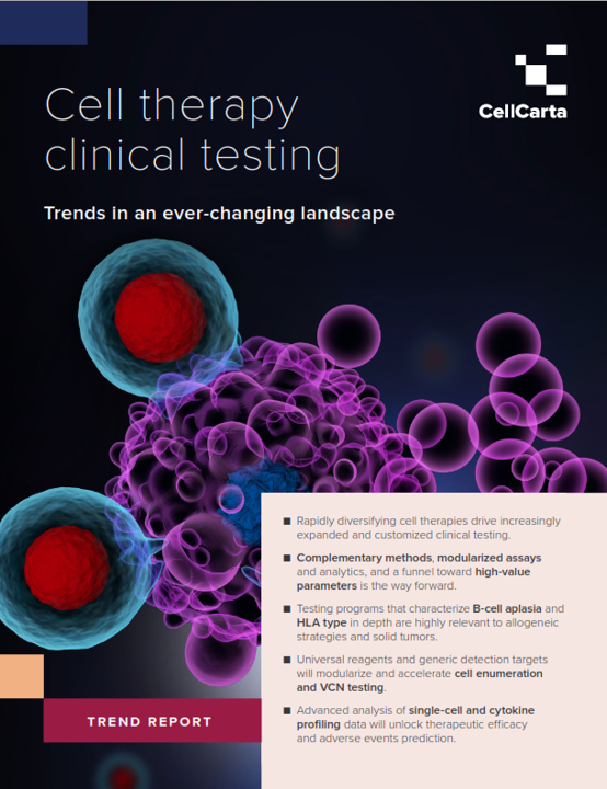 Cell Therapy Trends Report | Insights from CellCarta